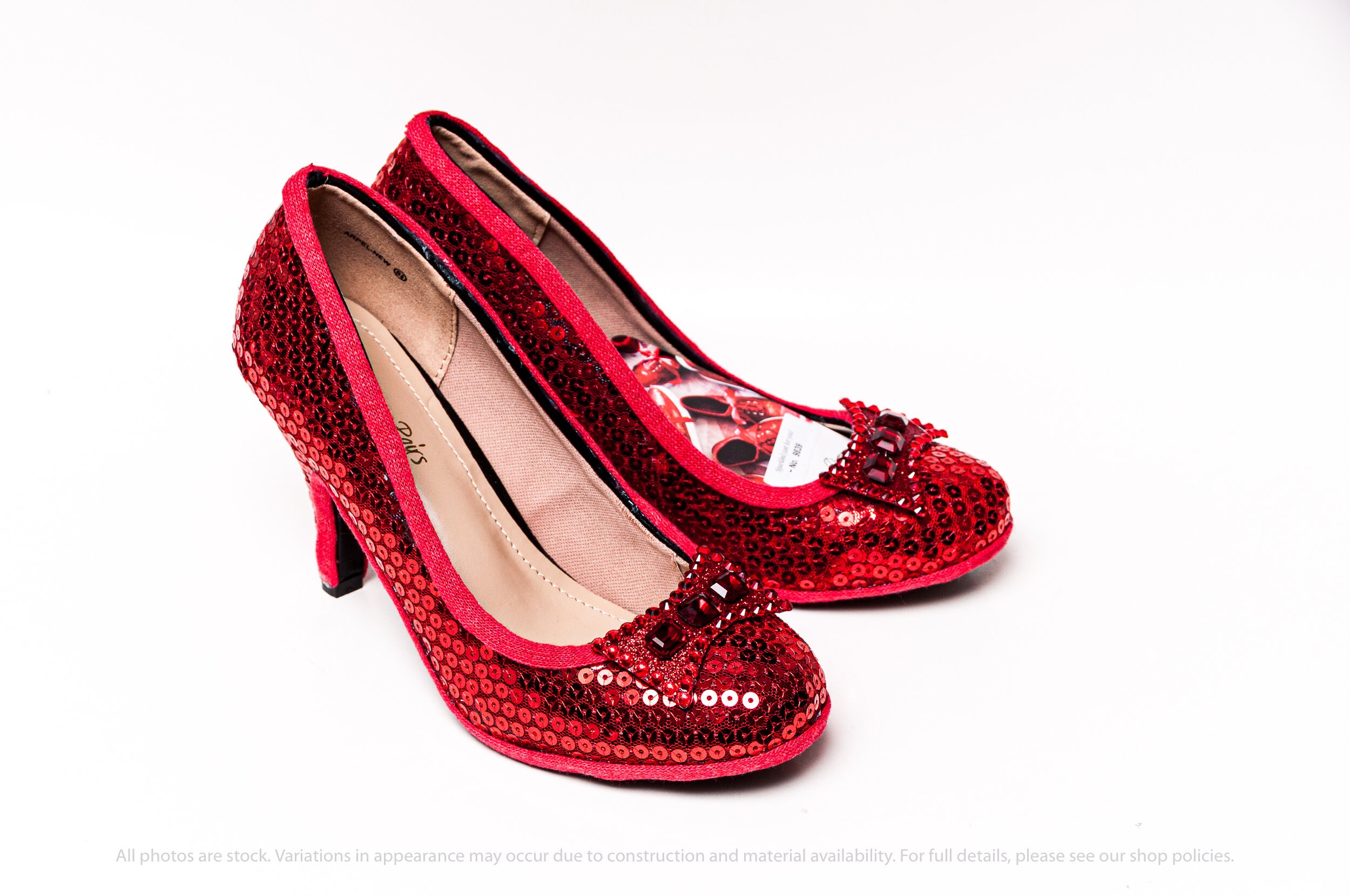 Bridal Favorite Red Sequin 3 Inch Heels | Etsy