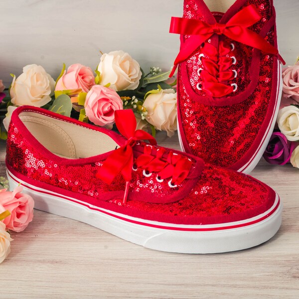 Red Wedding Shoes - Etsy