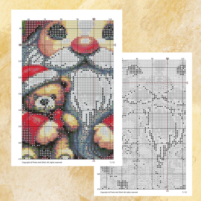 Christmas Gnome Cross Stitch Pattern, Holiday Elves (PDF Pattern) - Etsy