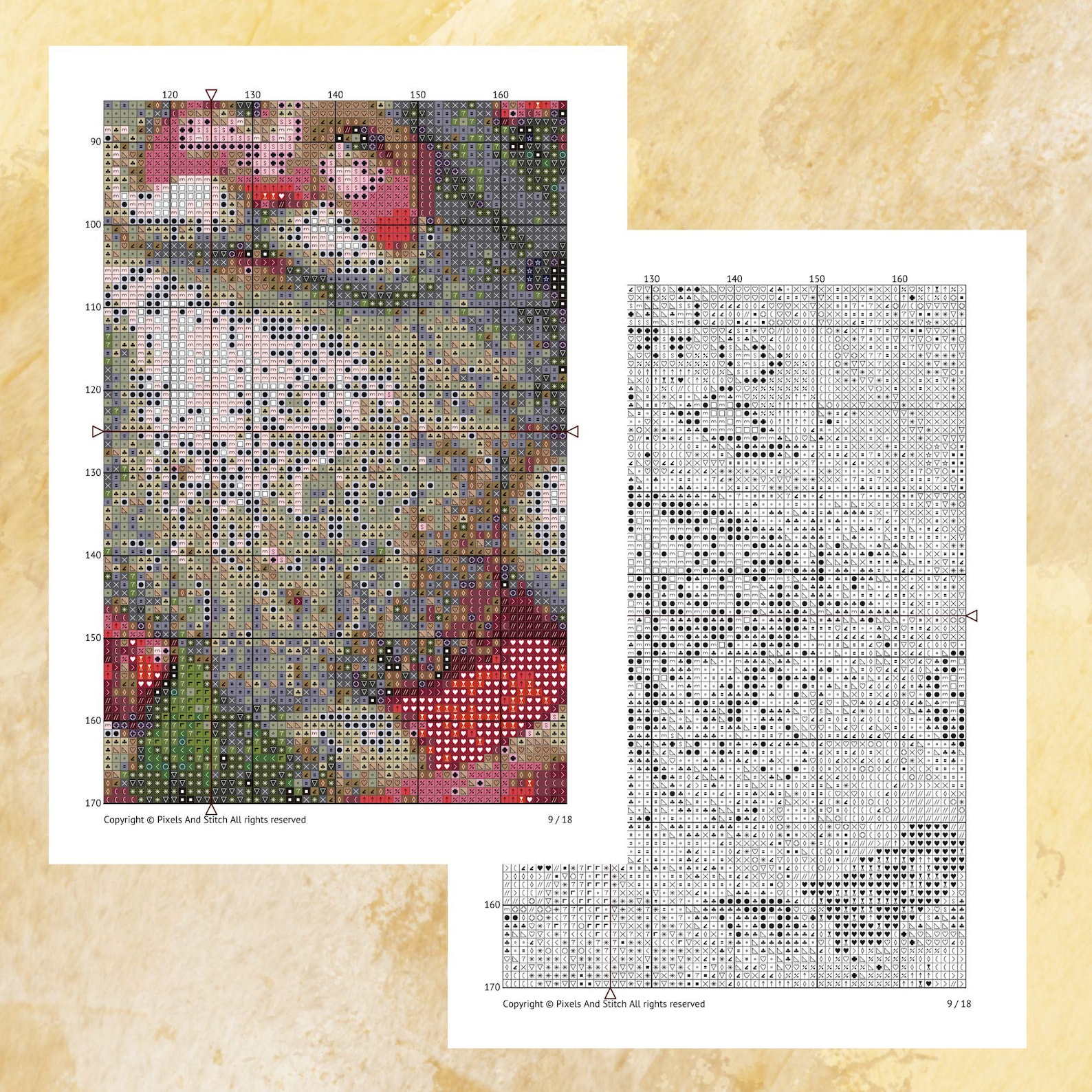 Classic Santa Claus Cross Stitch Pattern PDF Santa in Envelope ...