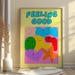 Feeling Good Art Prints, Colorful Poster, Retro Wall Art, Trendy Room ...