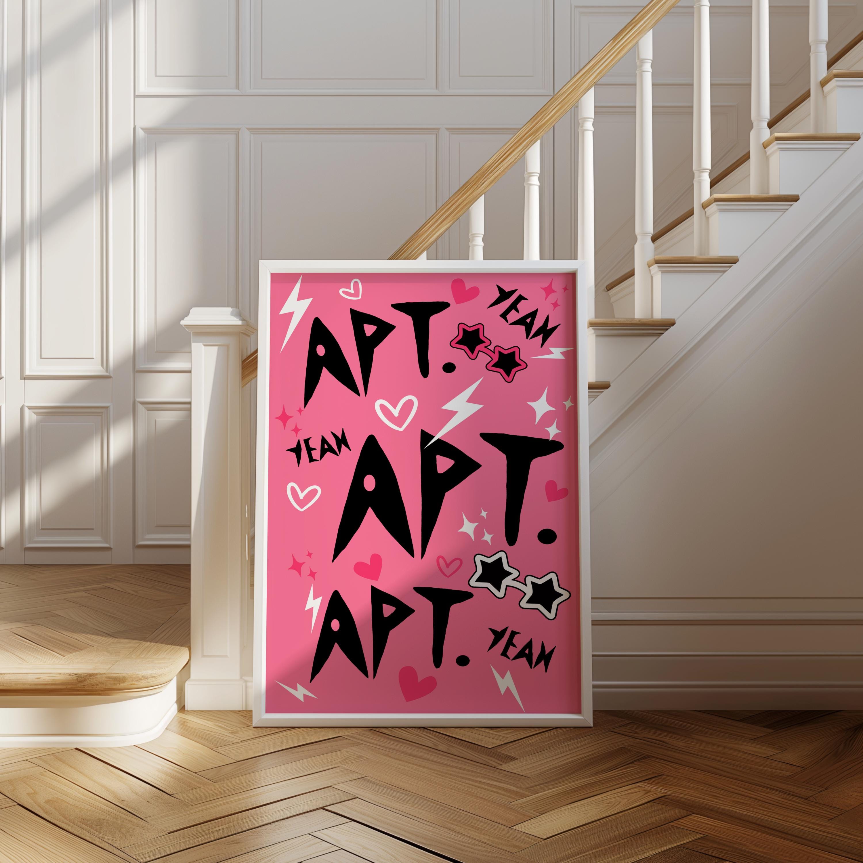 APT APATEU Poster, Trendy Room Decor, Colorful Poster, Printable Wall ...