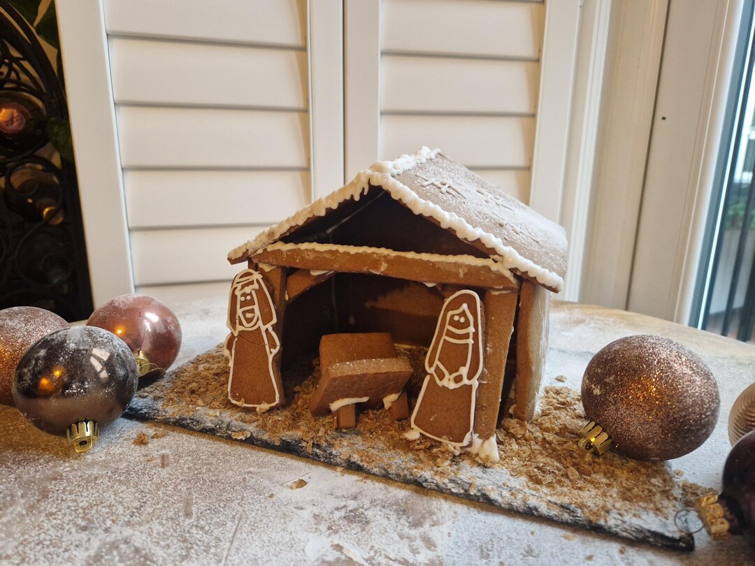 Gingerbread Nativity Scene - Etsy