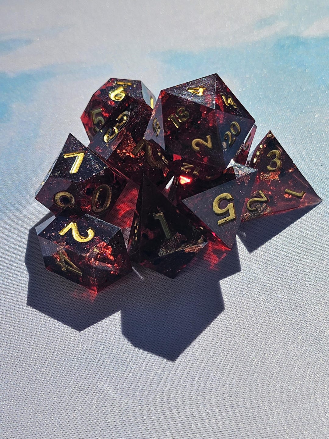 Vampire's Curse Dice Set - Etsy