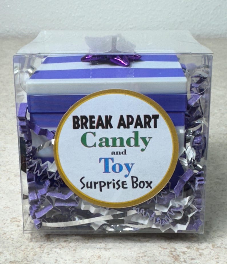 Mystery Candy and Toy Surprise Box for Kids Party Favor for Teen ...