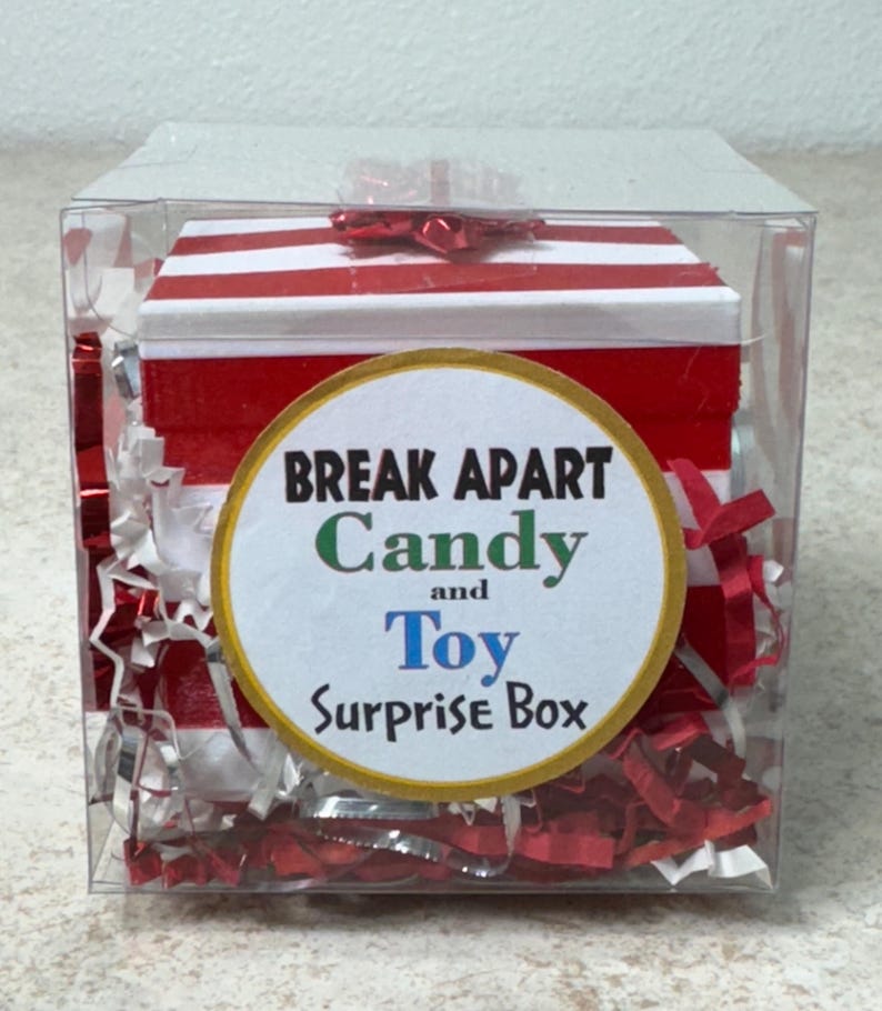 Mystery Candy and Toy Surprise Box for Kids Party Favor for Teen ...