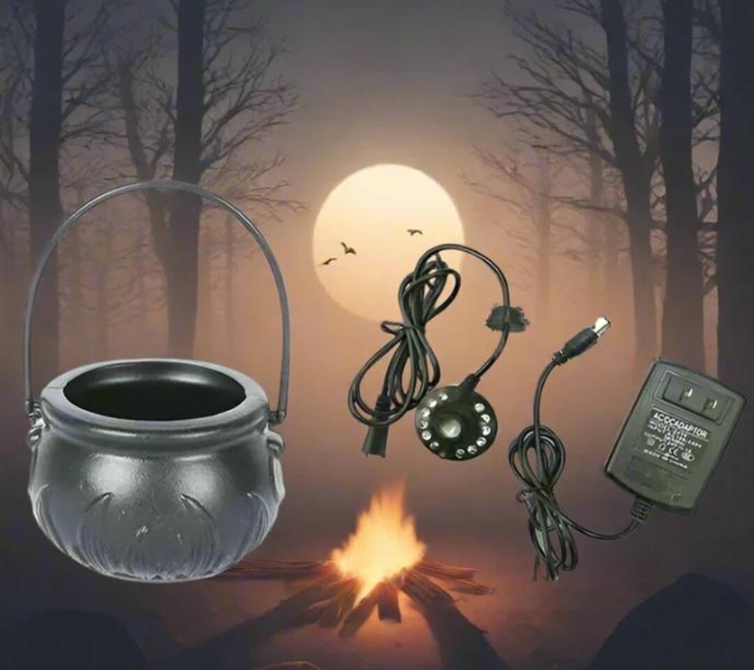 Halloween Cauldron Fog Machine. - Etsy