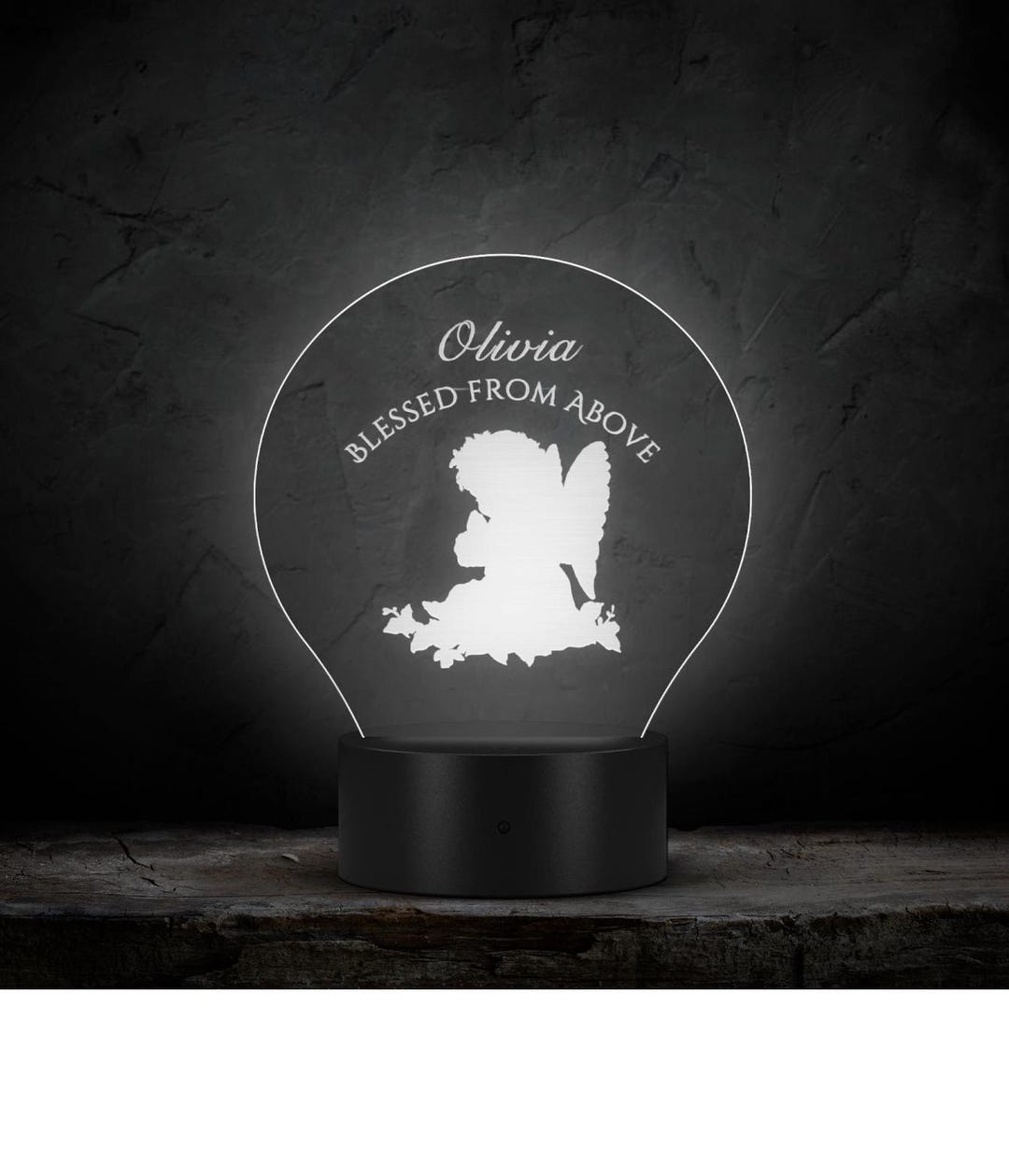 Blessed From Above Angel LED Light - Etsy