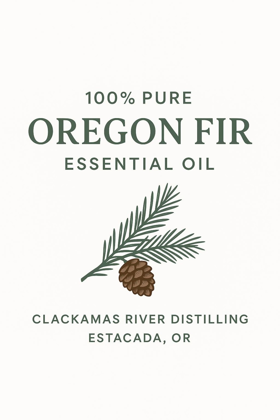 100% Pure, Oregon Fir Essential Oil. - Etsy