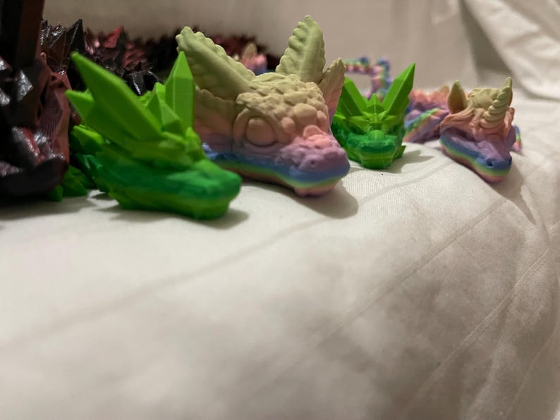 Cinderwing3d Dragon! Different Sizes! - Etsy