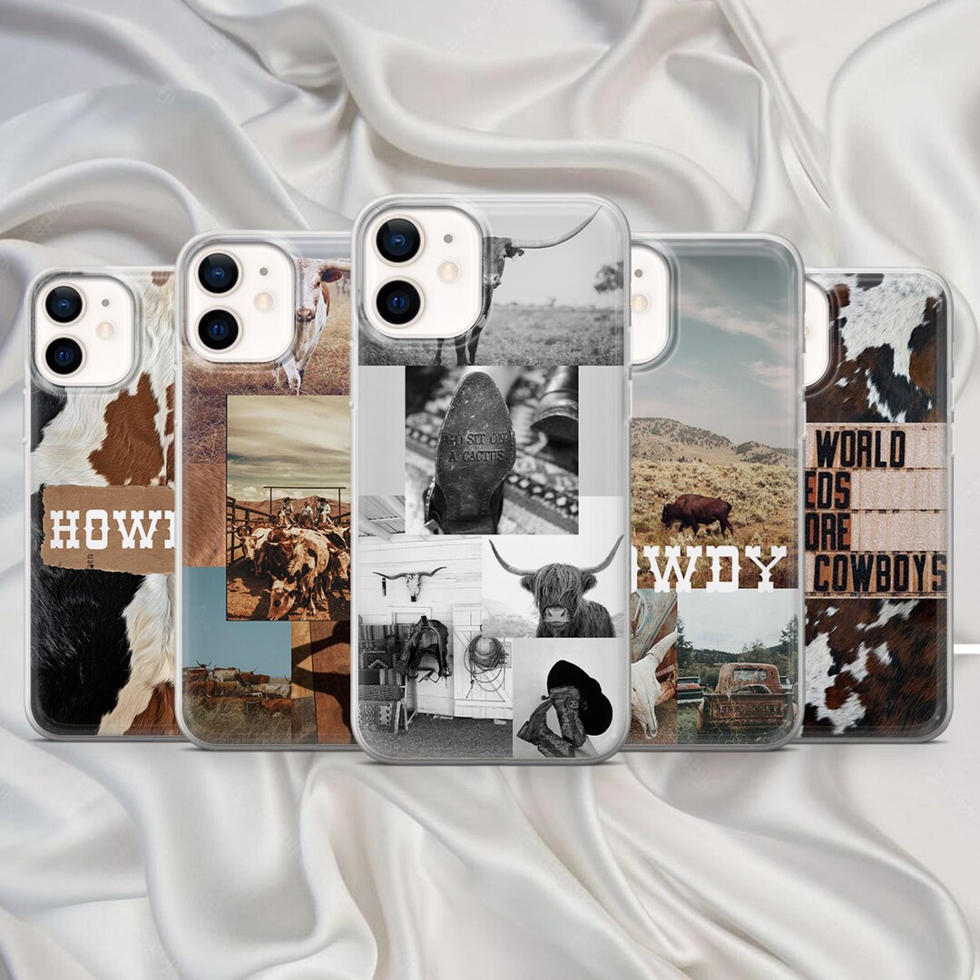 Western Cowboy Phone Case Rodeo Cover for iPhone 16pro, 15, 14 13 12 ...