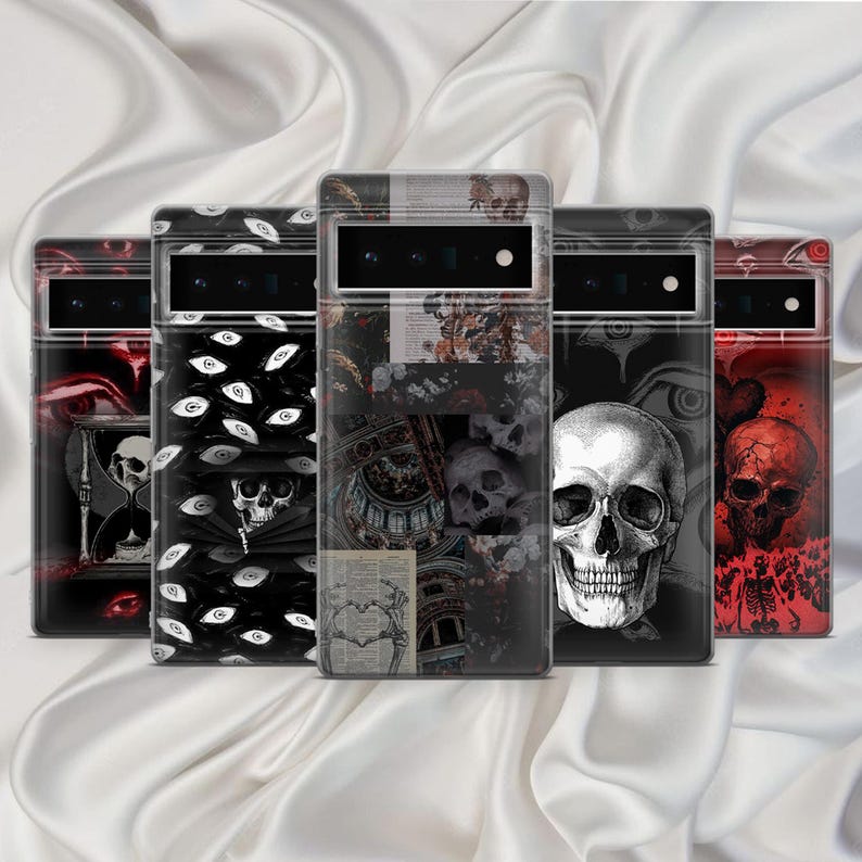 Gore Skeleton Phone Case Bloody Eye Cover for iPhone 16pro 15 14 13 12 ...