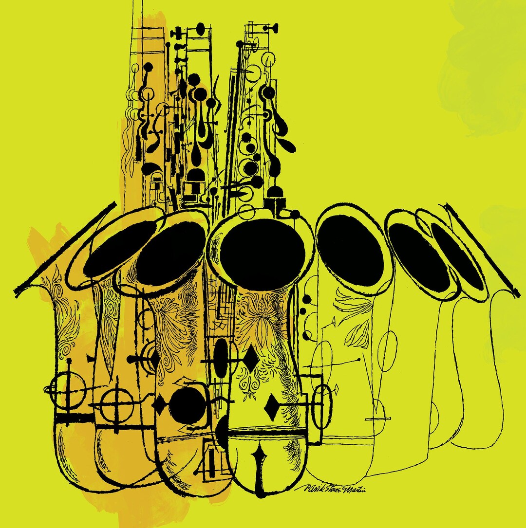 Stan Getz, “stan Getz Plays” Fine Art Print by David Stone Martin (1952 ...