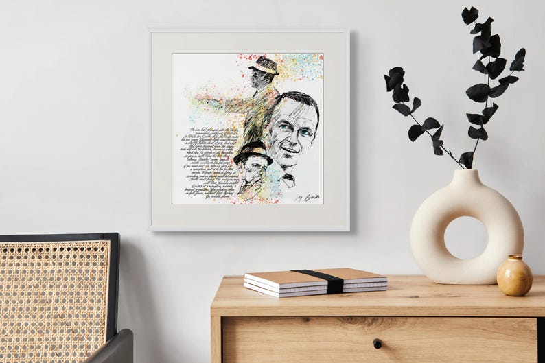 Frank Sinatra "ring-a-ding-ding!" Fine Art Print (1961) - Etsy