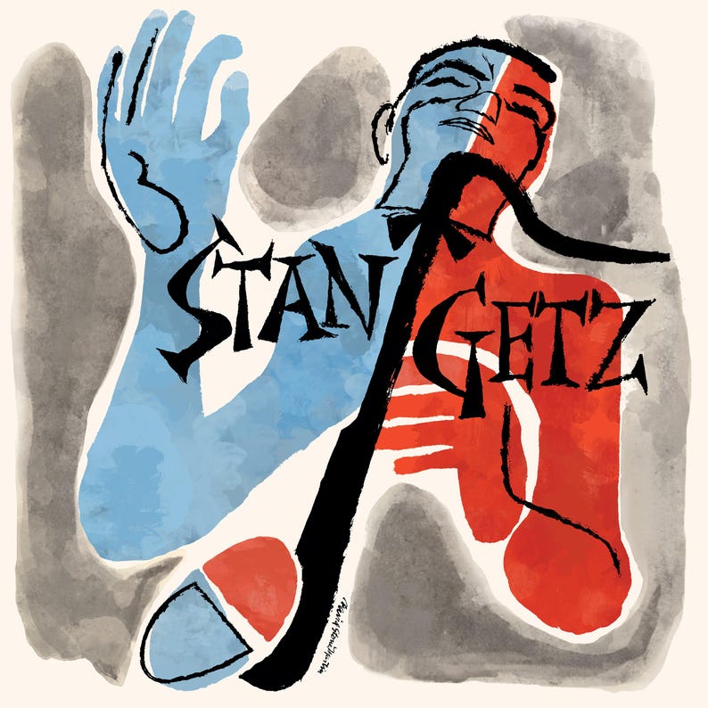 Stan Getz, “stan Getz at the Shrine" Fine Art Print by David Stone ...