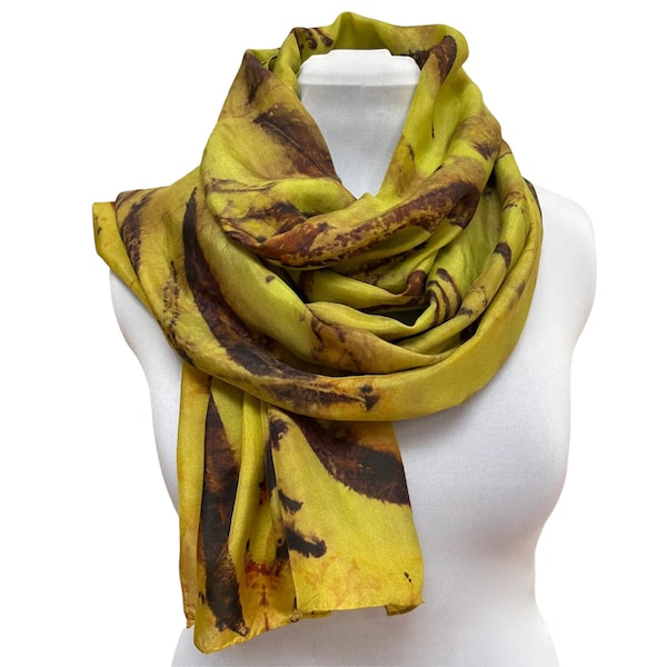 Chartreuse Scarf - Etsy