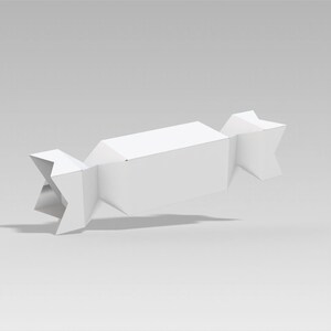 Candy Box Template, SVG, PNG, PPT, Candy Shape Box, Party Gift Box ...