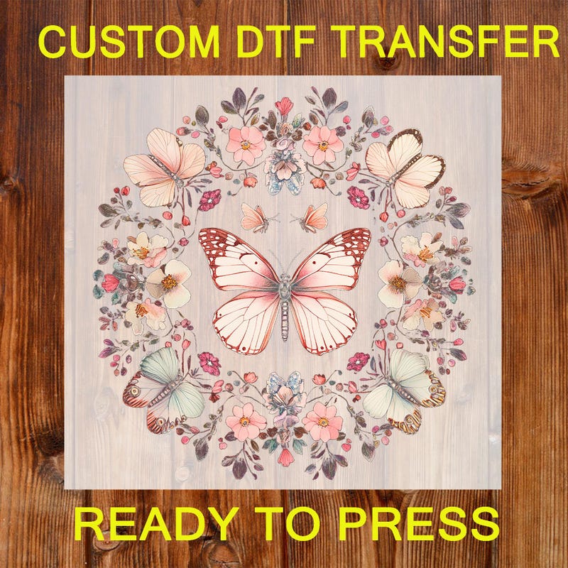 Butterfly Transfer - Etsy