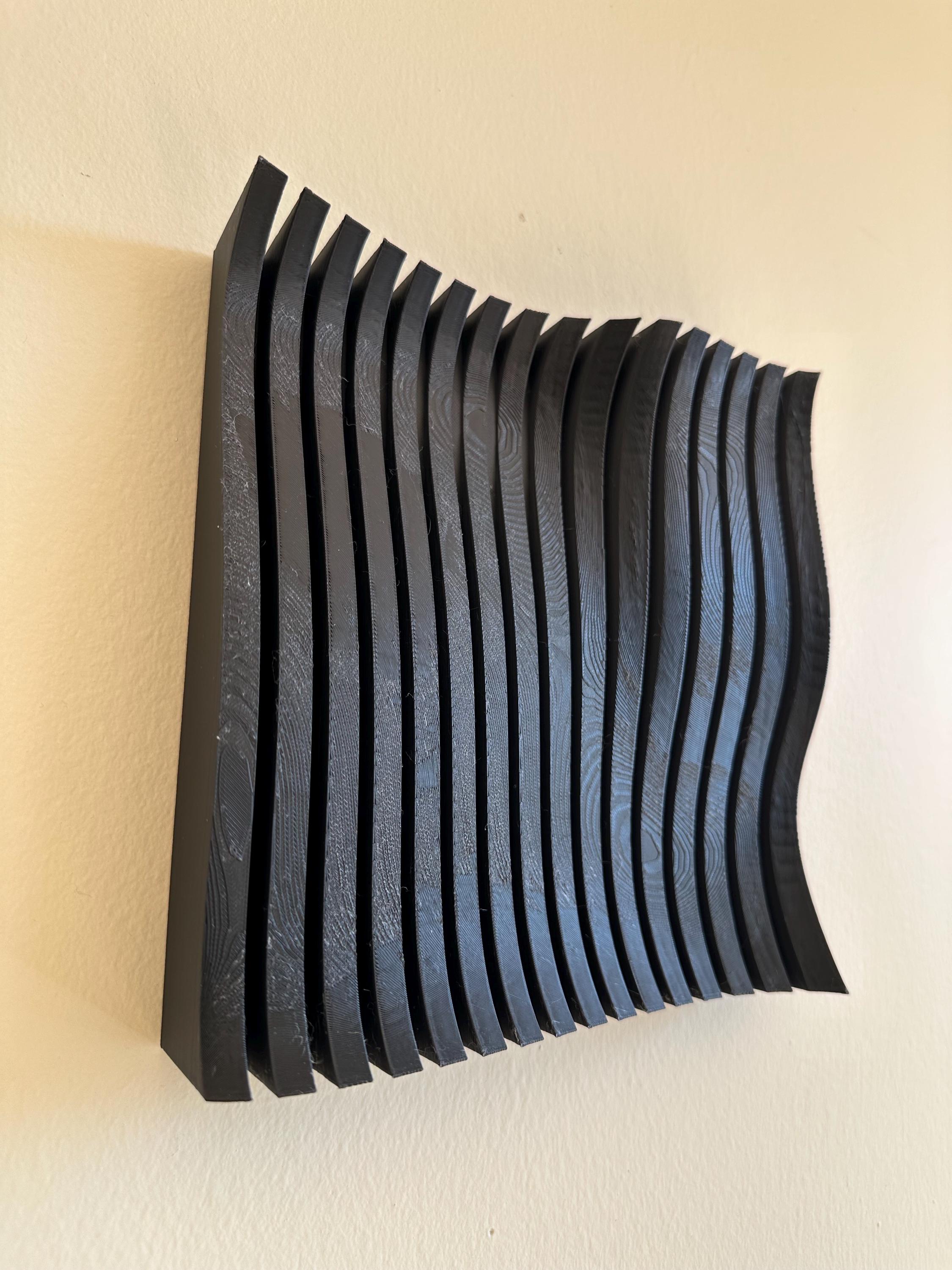 Parametric Wall Art 3D Textured Decor Gift House Warming Gift for Her ...