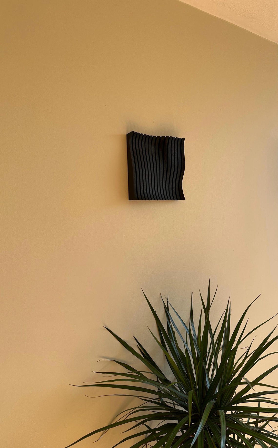 Parametric Wall Art 3D Textured Decor Gift House Warming Gift for Her ...