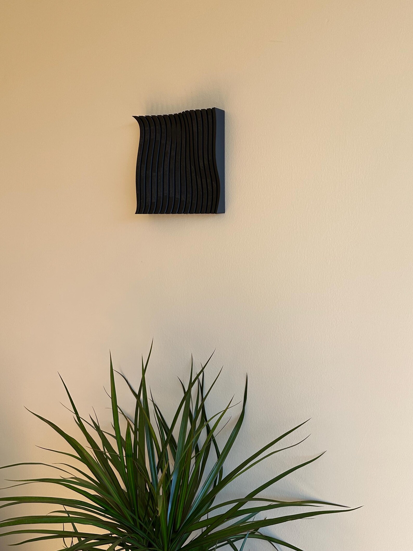 Parametric Wall Art 3D Textured Decor Gift House Warming Gift for Her ...