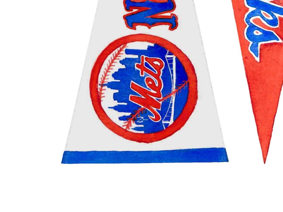 New York Sports Pennants DIGITAL DOWNLOAD: Mets, Giants, Knicks ...
