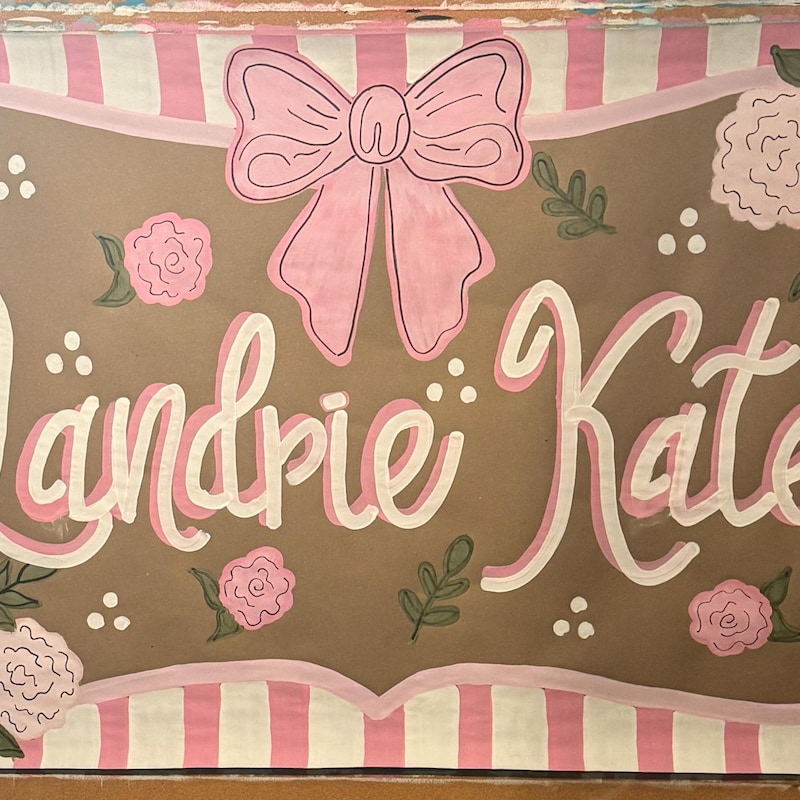 Hand Crafted Name Banner - Etsy