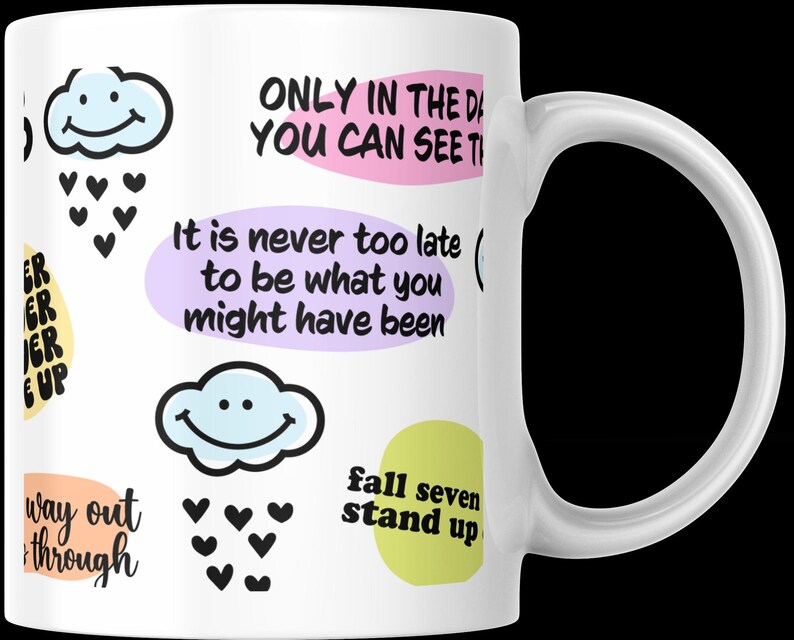 Motivational Quote Mug- the Morning Mind Set Mug-law of Attraction Mug-self Care Gift Mug ...