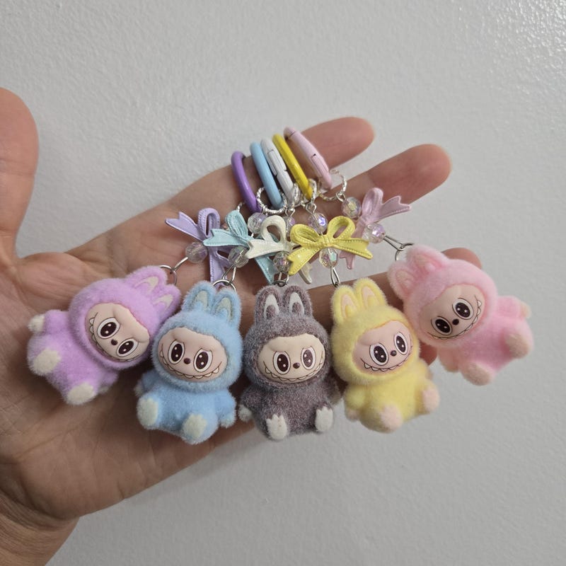 Labubu Keychains Mini - Etsy