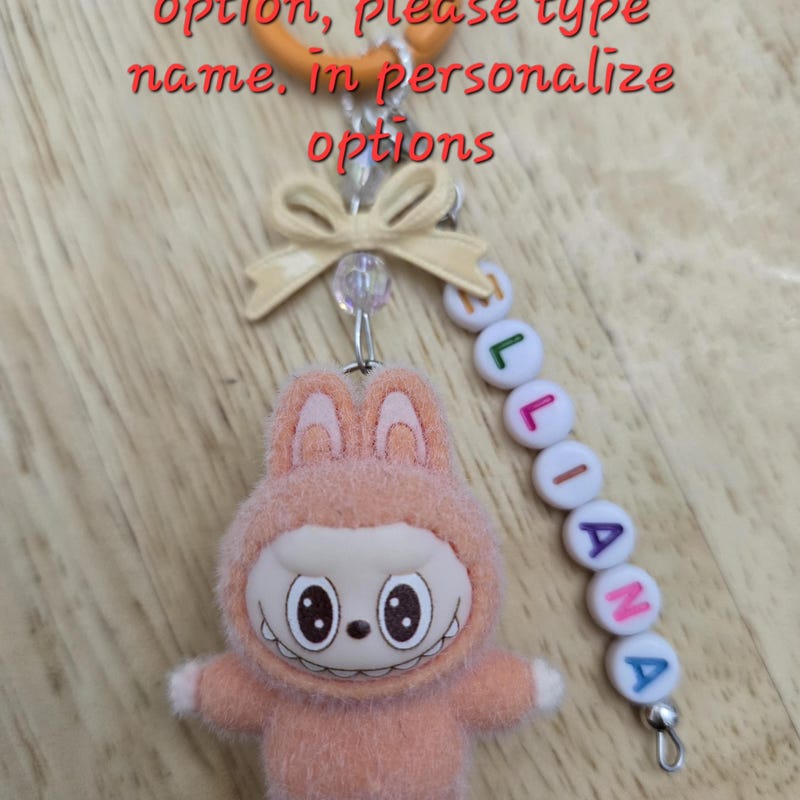 Little Labubu Key Chains - Etsy