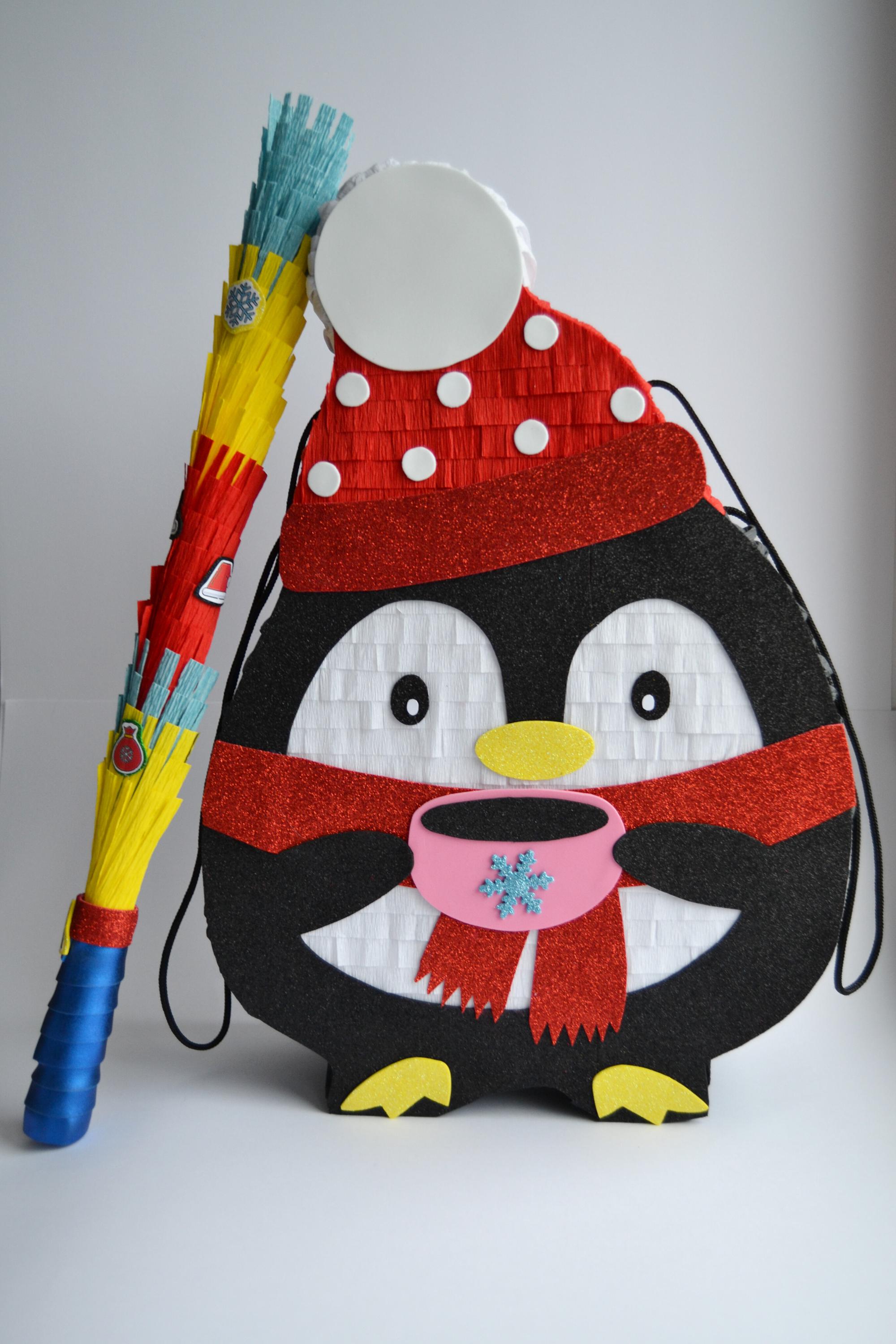 PINATA / Pinjata Merry Christmas / Pinyata Pinguin - Etsy