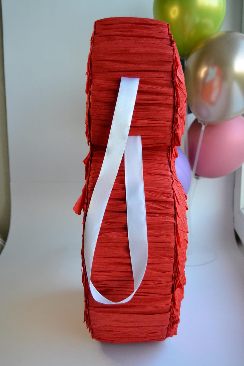 Mermaid Piñata – Handmade Cardboard Party Piñata + Stick, 20 White ...