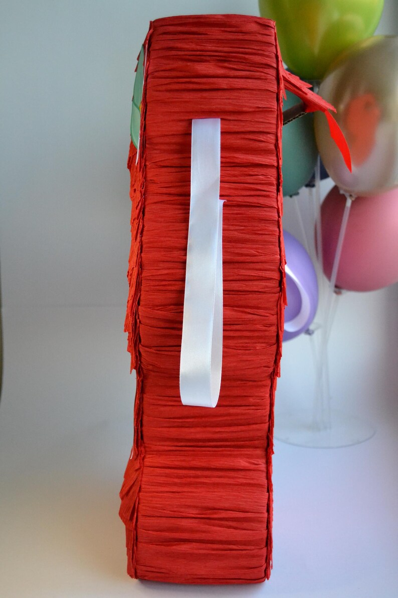 Mermaid Piñata – Handmade Cardboard Party Piñata + Stick, 20 White ...