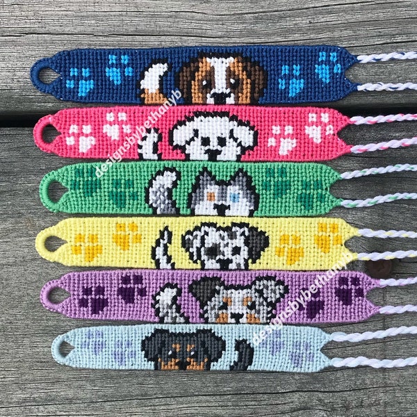 Dog Theme Bracelet - Etsy