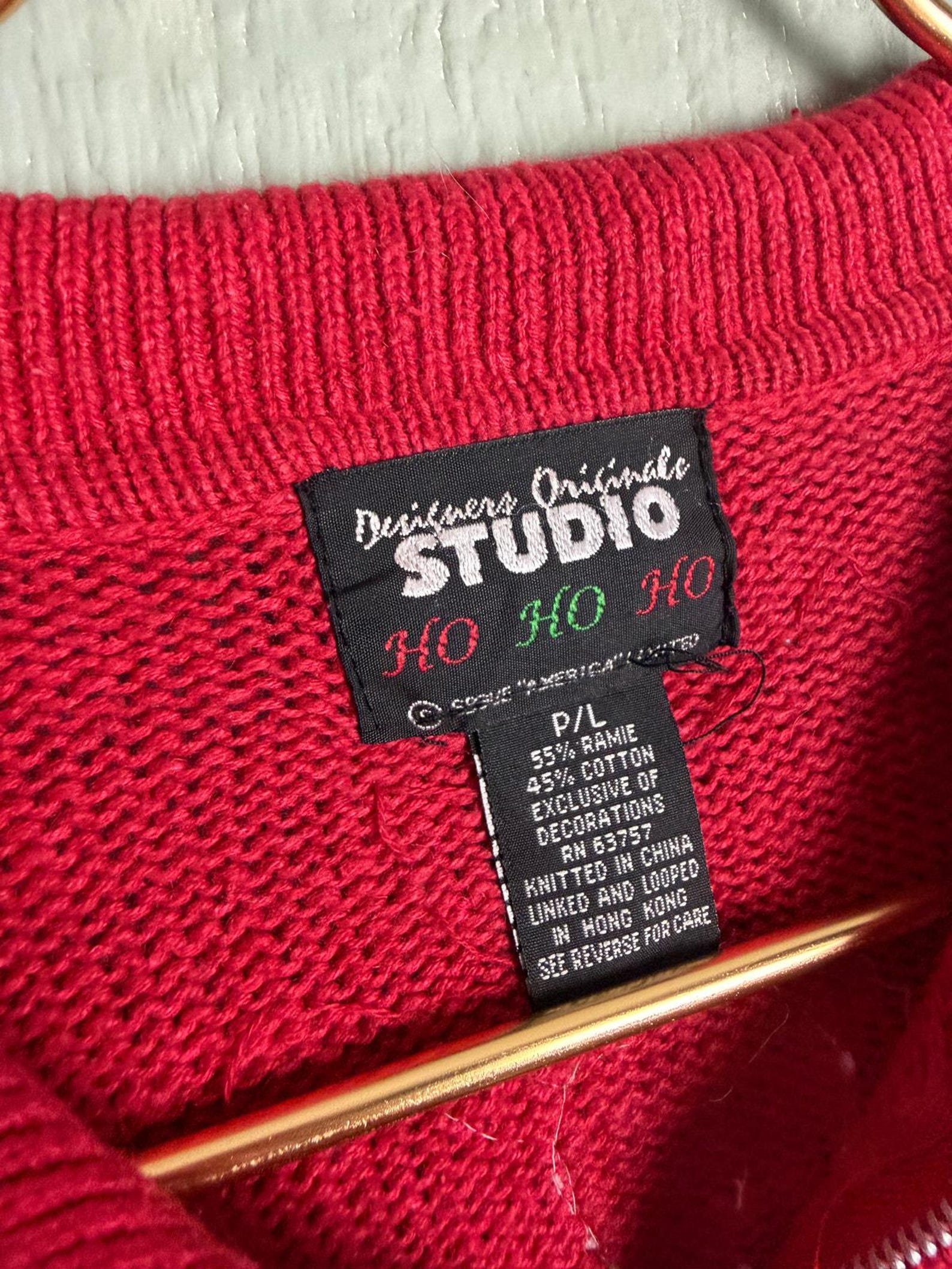 Vintage Christmas Sweater Jacket – P/L – Multi-patch Snowmen Ice ...