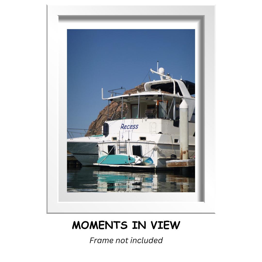 Boat Named Recess - Etsy