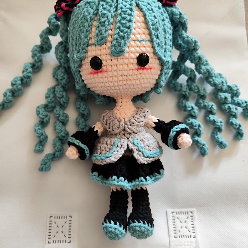 Hatsune Miku Plush Doll - Etsy