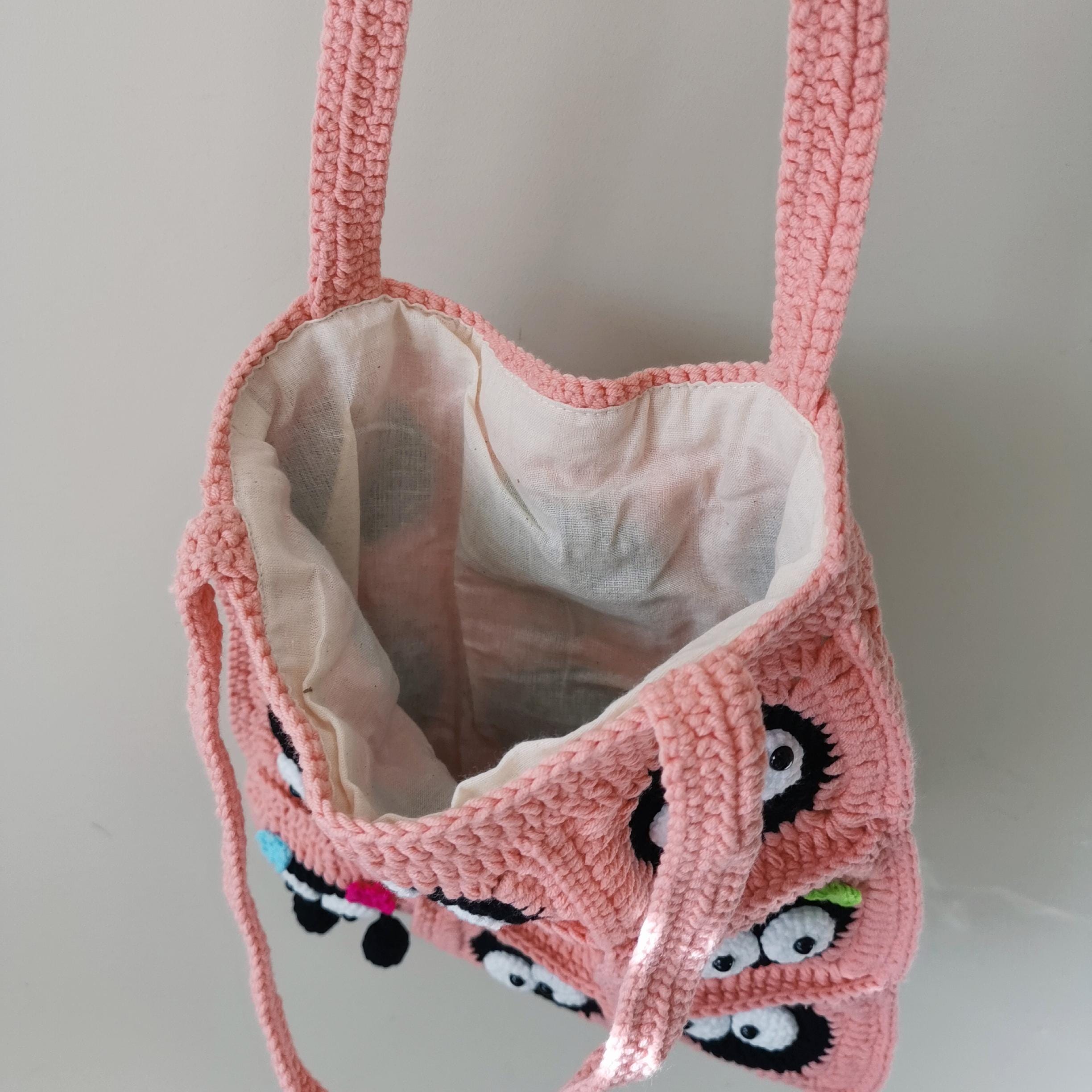 Crochet Soot Sprite Bag Shoulder Bag Christmas Gifts Girlfriend Gift ...
