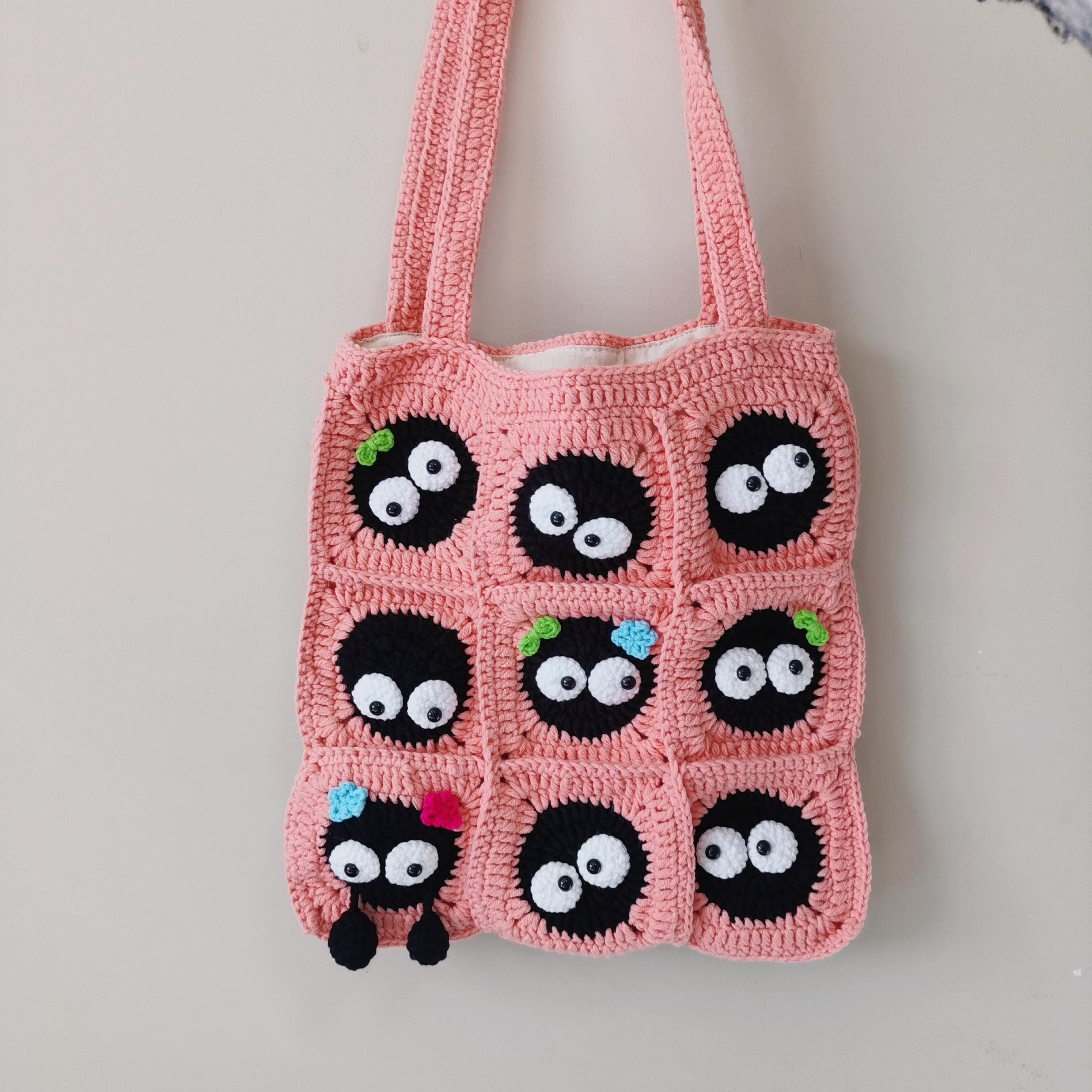 Crochet Soot Sprite Bag Shoulder Bag Christmas Gifts Girlfriend Gift ...