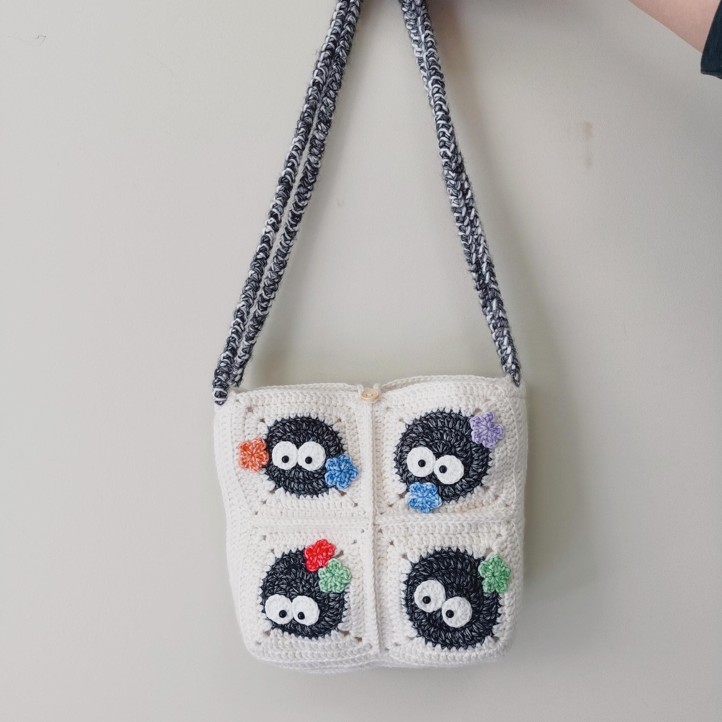 Crochet Soot Sprite Bag Shoulder Bag Christmas Gifts Girlfriend Gift ...