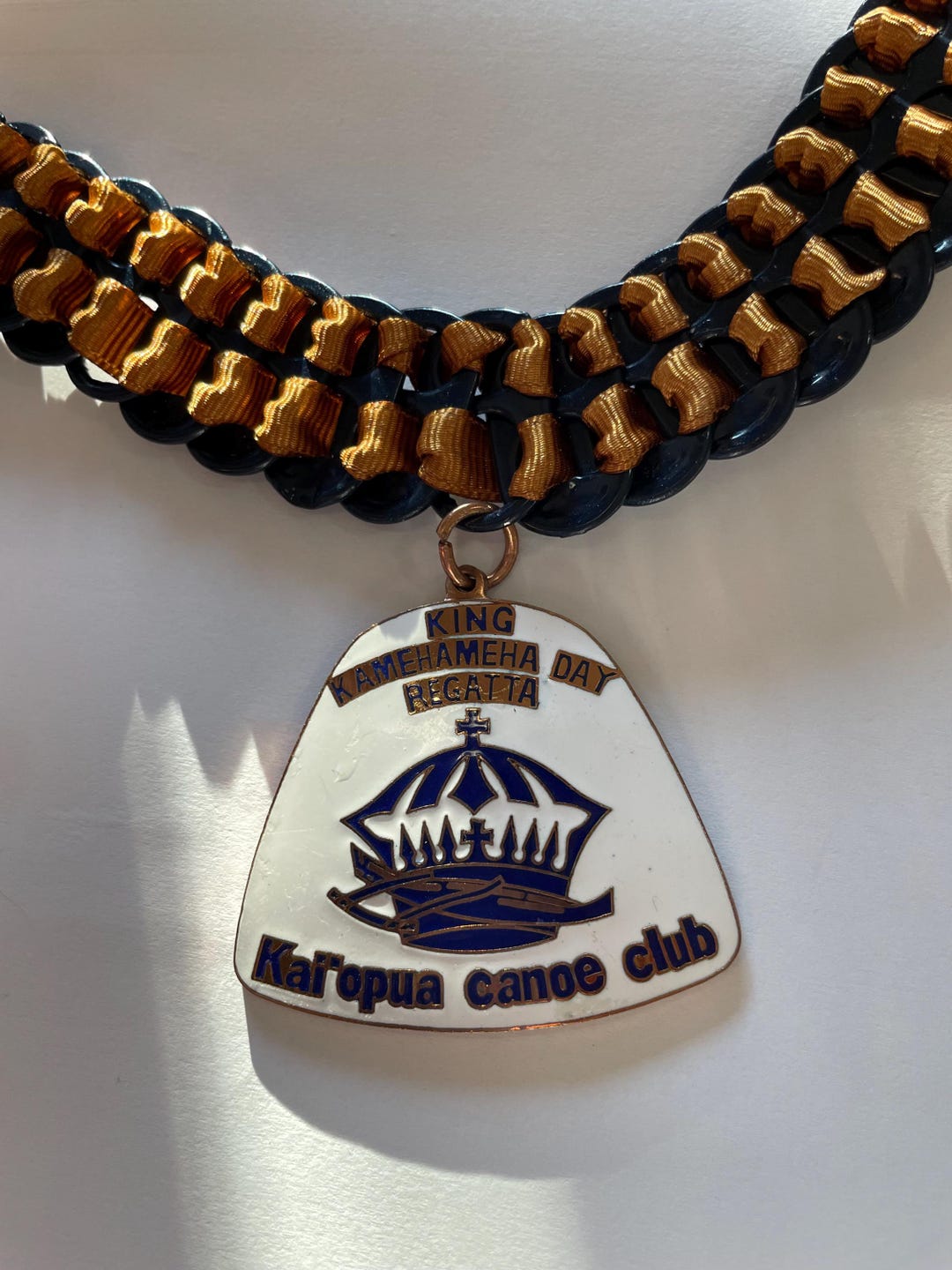 Vintage, Hawaiian, Outrigger Canoe Necklaces Upcycled, Medals ...