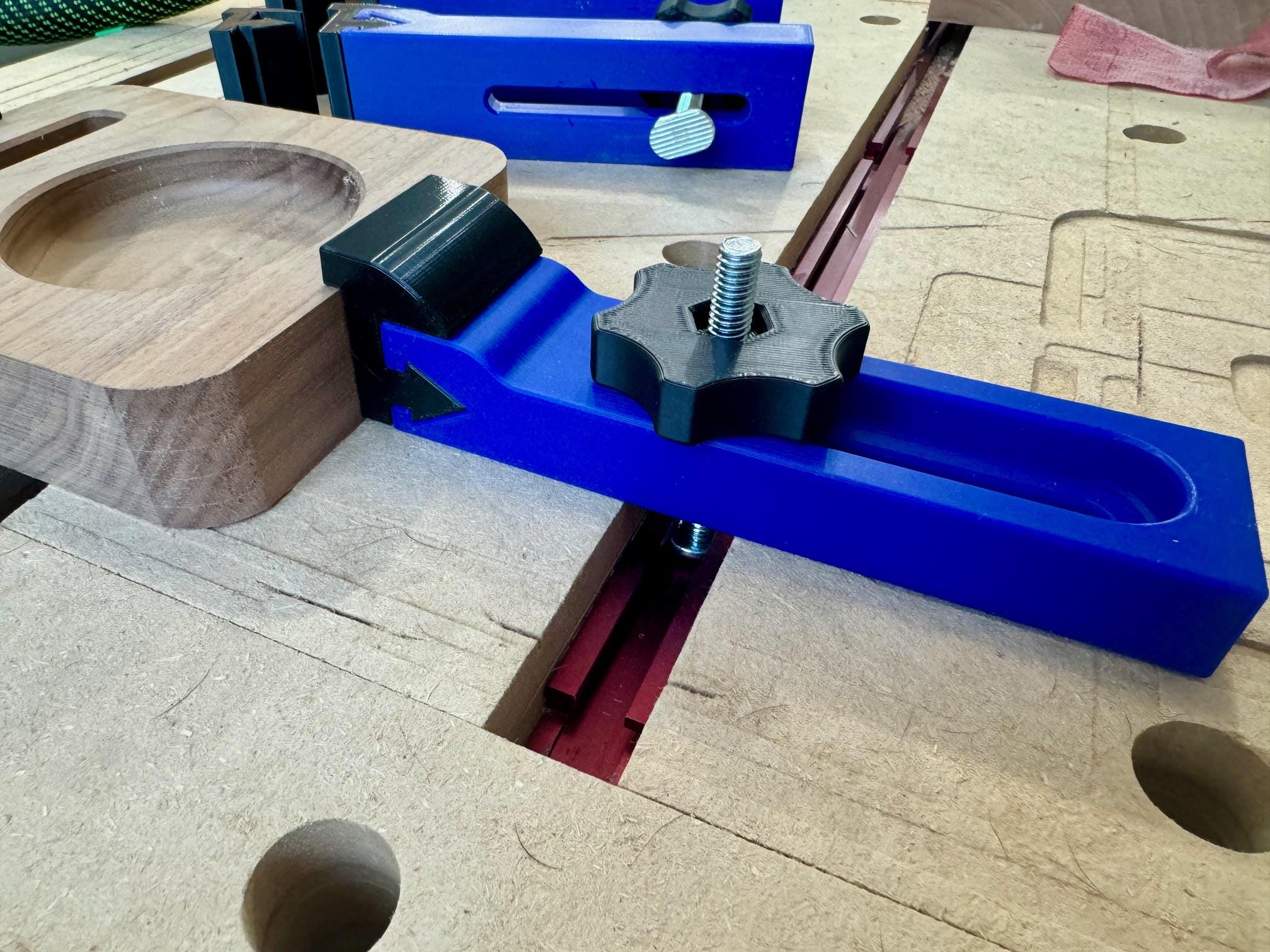 Heavy Duty Low Profile, CNC Router Hold Down Clamps, Toe Clamps, CNC ...