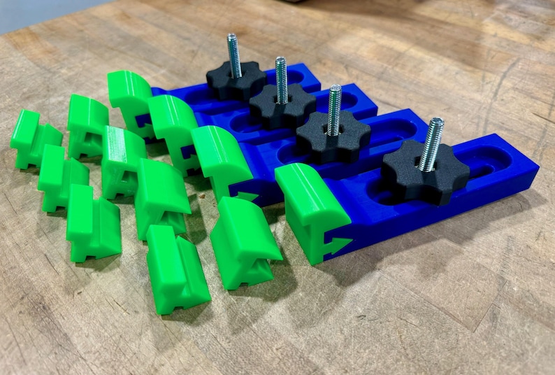 Heavy Duty Low Profile, CNC Router Hold Down Clamps, Toe Clamps, CNC ...