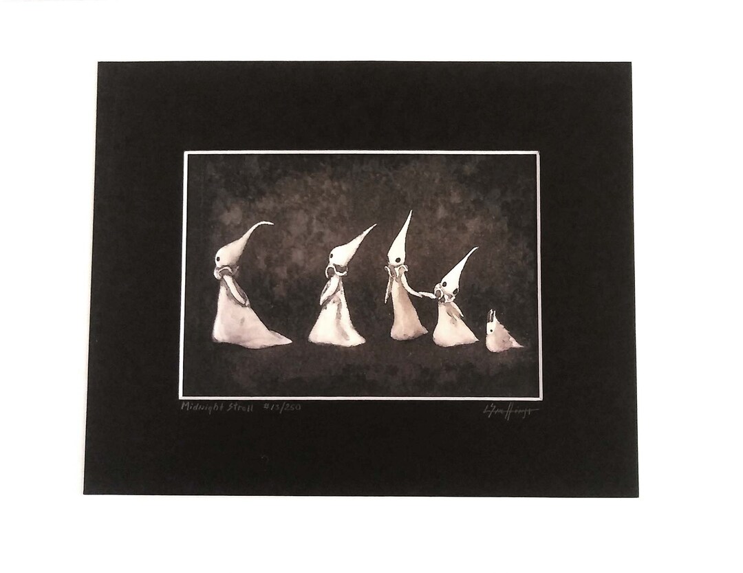 Midnight Stroll - Limited Edition Print - Etsy