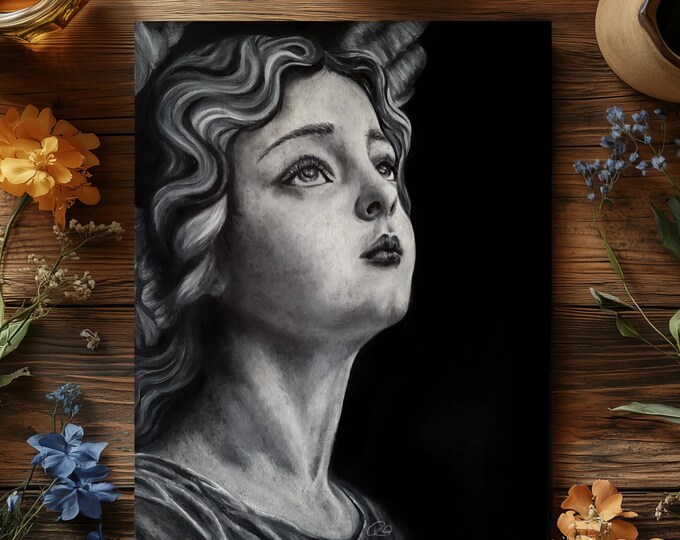 Helen of Troy Print | Greek Mythology Art | Dark Academia Decor | Greek ...