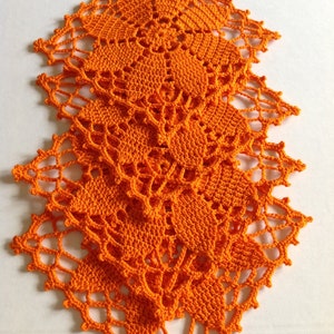 Orange Coaster/set of Fours - Etsy