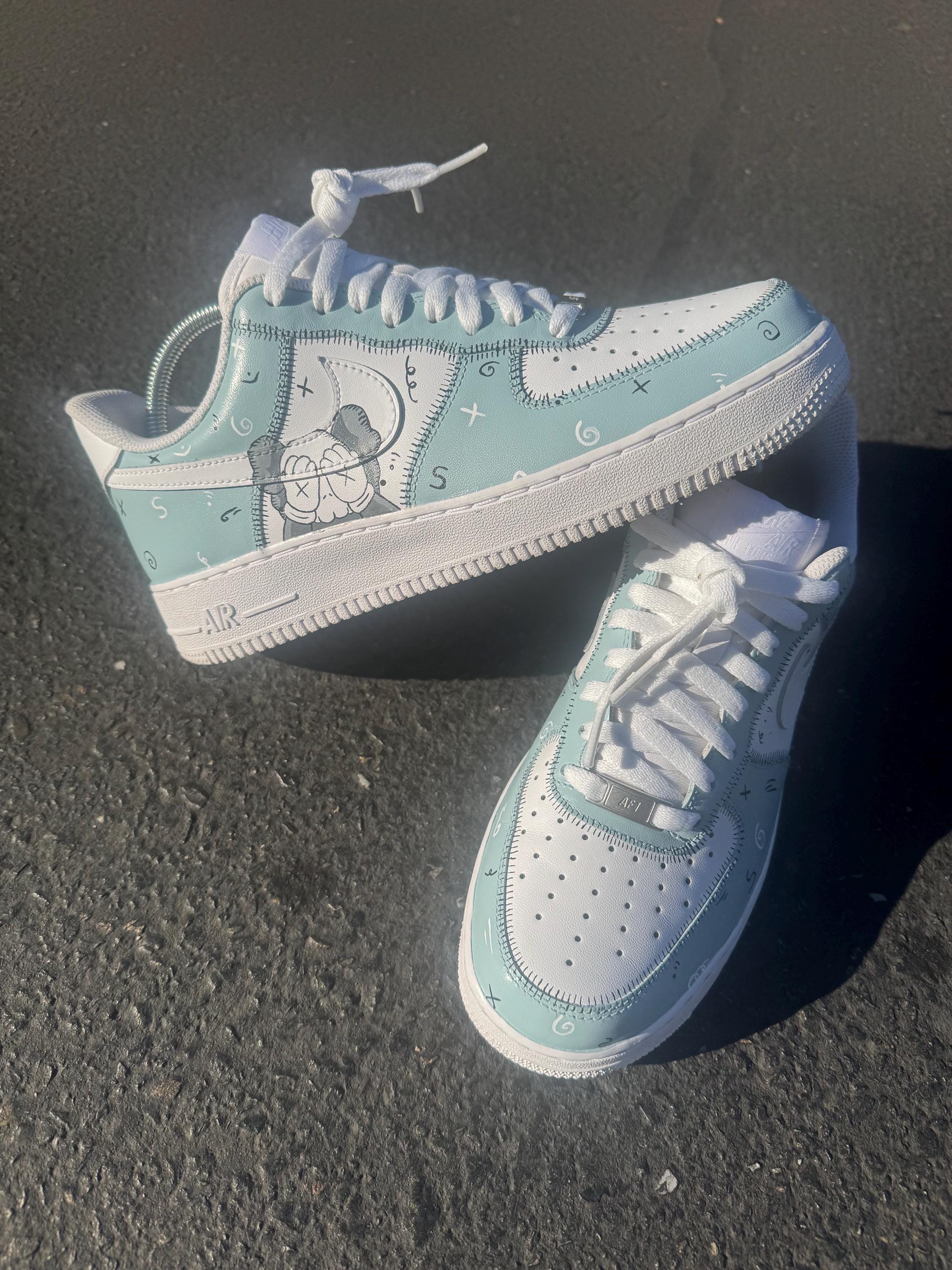 Kaws Custom Air Force 1 - Etsy
