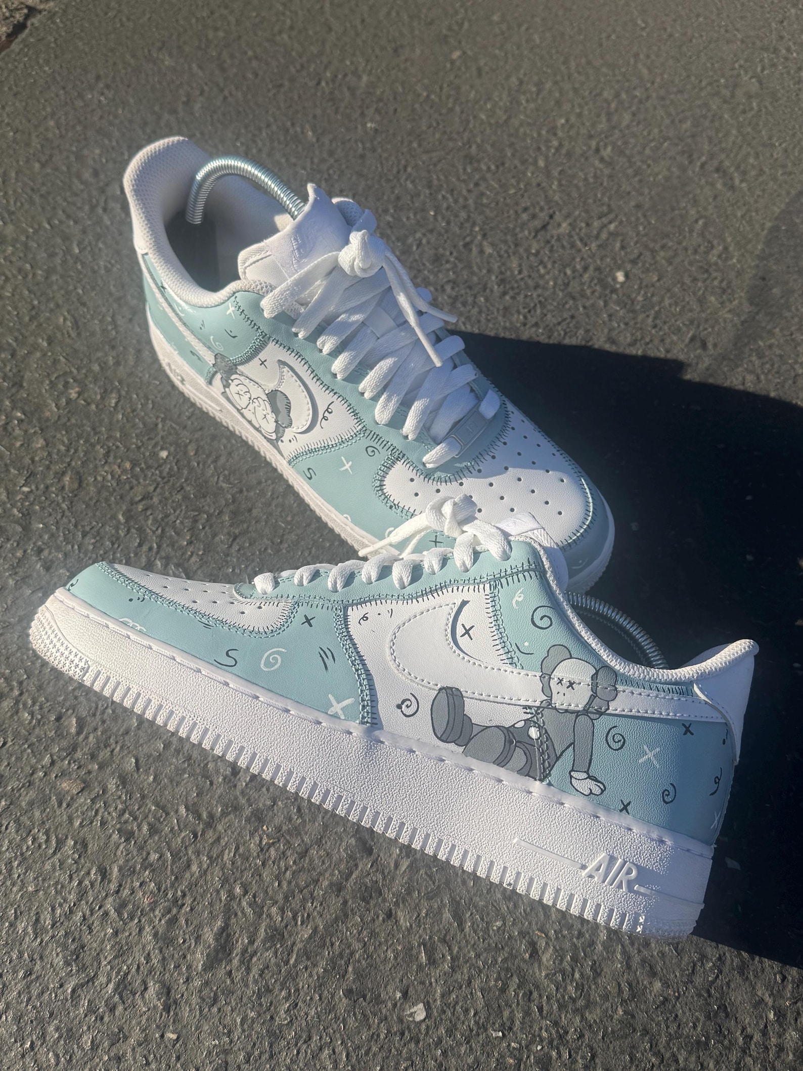 Kaws Custom Air Force 1 - Etsy
