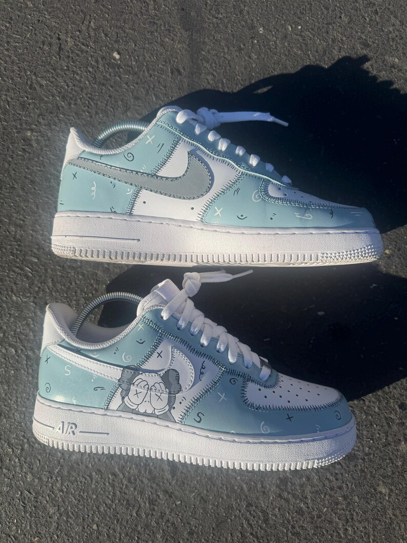 Kaws Custom Air Force 1 - Etsy