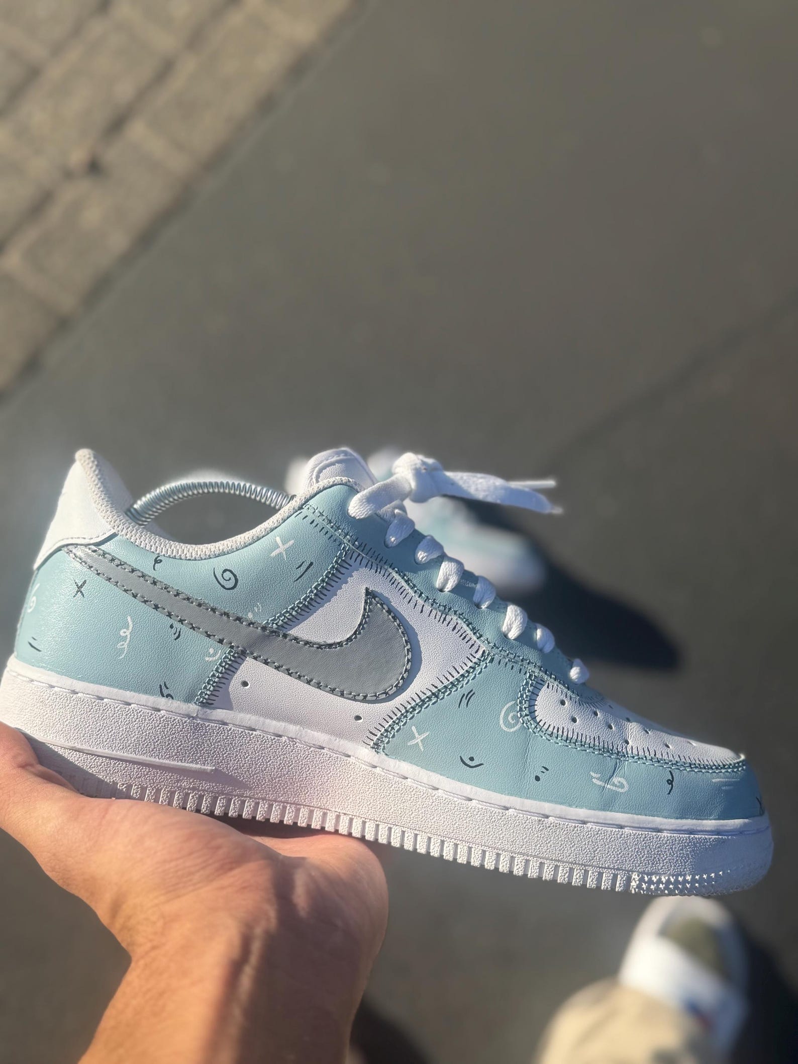 Kaws Custom Air Force 1 - Etsy